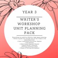 New Writer's Workshop Planning Packs! | Teachific