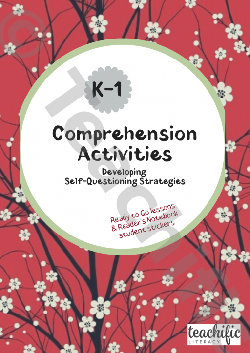 Comprehension Activities: Self Questioning Strategies, K-1 | Teachific