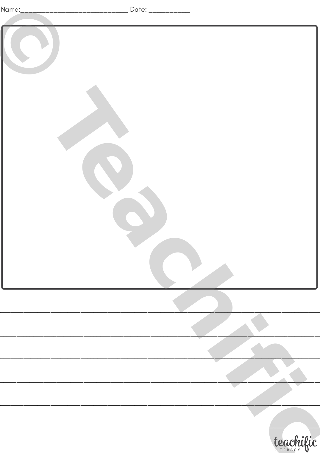 Paper Choice: Box, 6 lines | Teachific