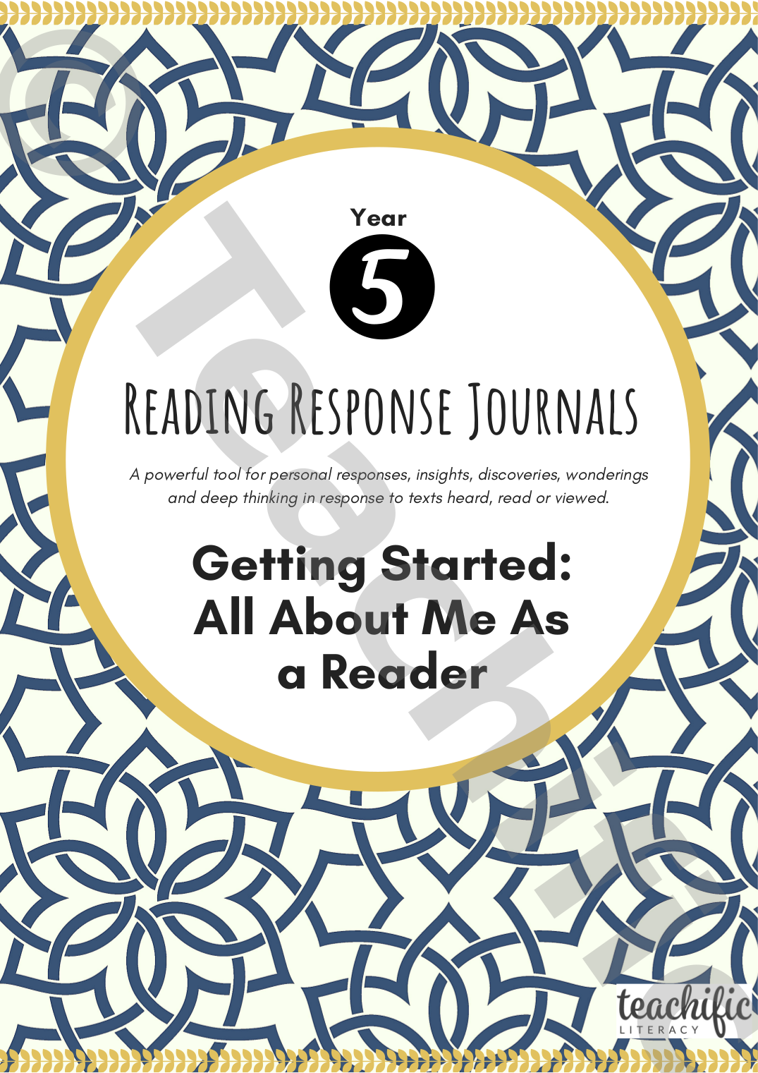 Reading Response Journals: Getting started - Year 5 | Teachific