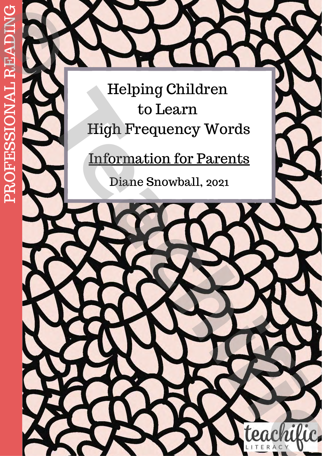 Helping Children to Learn High Frequency Words - Information for ...