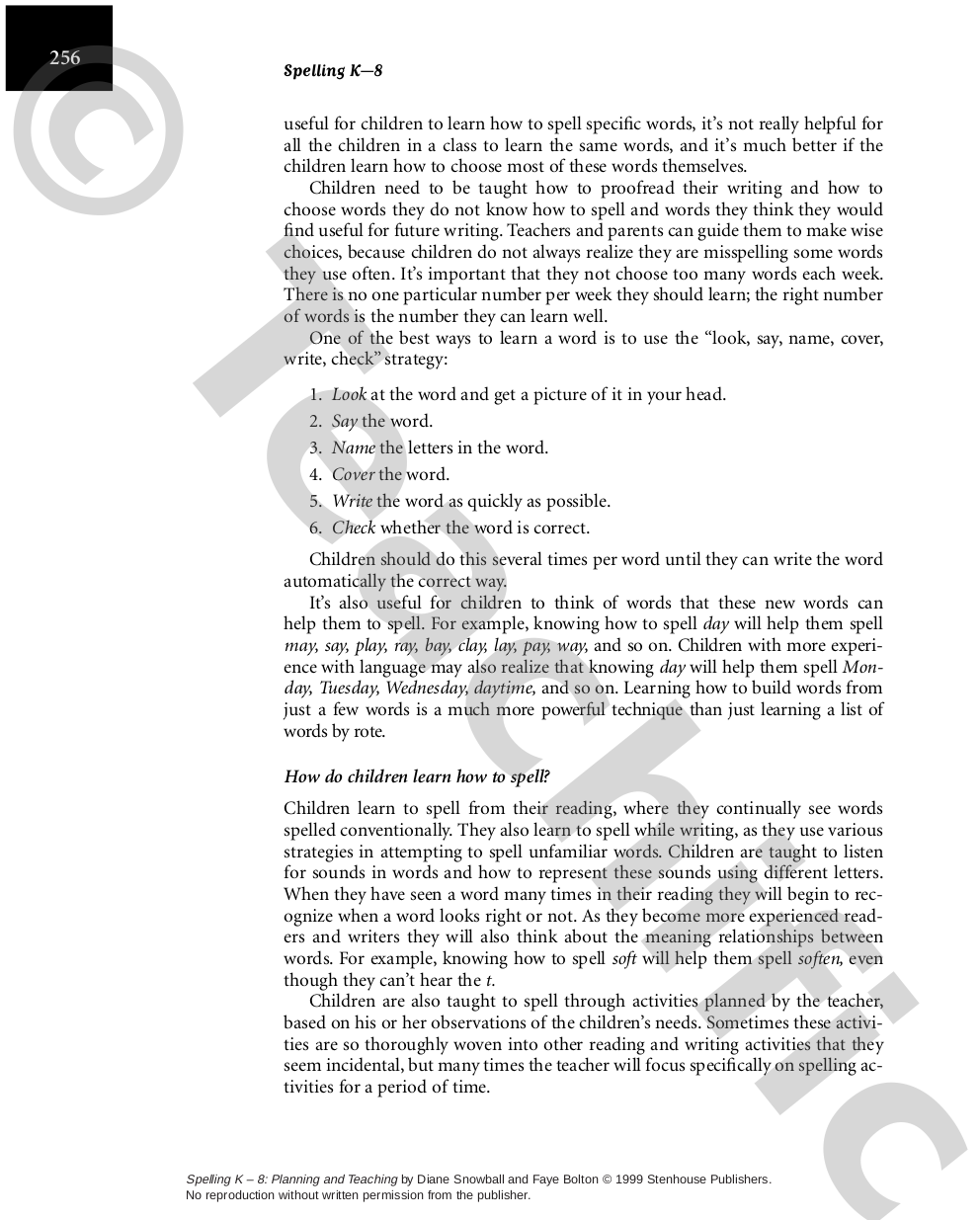 Spelling K-8 Appendix B - Questions Parents Ask | Teachific